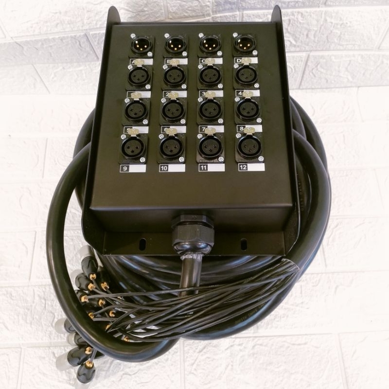 Jual Snake Kabel Makita Isi 16ch Lengkap + Stage Box Merek Osmon ...