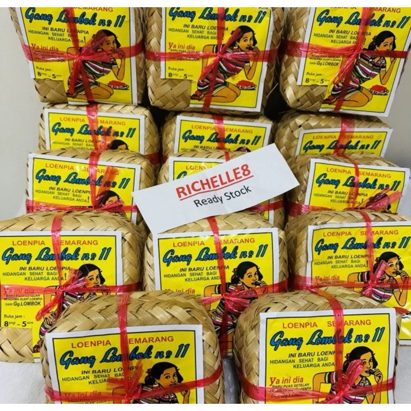 Jual Lumpia (Loenpia) Gang Lombok No11 asli Semarang ( Frozen - sudah ...