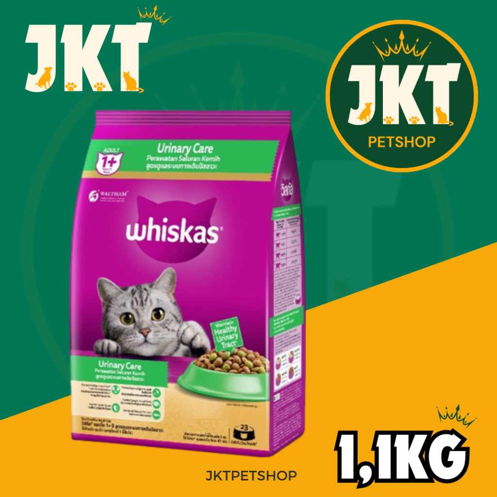 Jual WHISKAS URINARY CARE 1,1KG MAKANAN KUCING | Shopee Indonesia