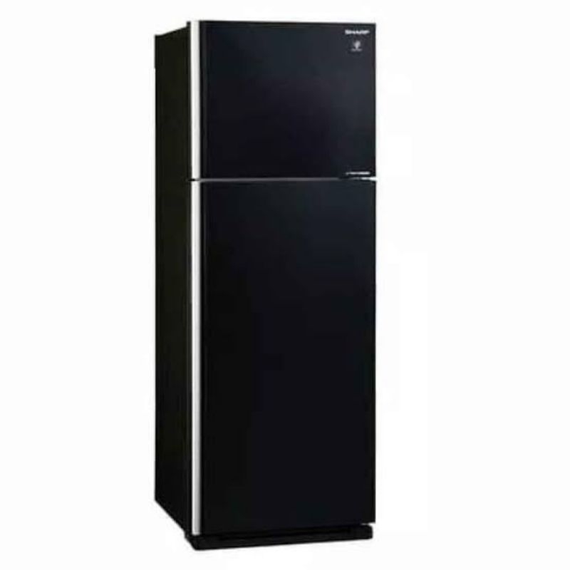 Jual SHARP KULKAS 2 PINTU BESAR BIG 2 DOOR REFRIGERATOR SJIG963PGBK ...