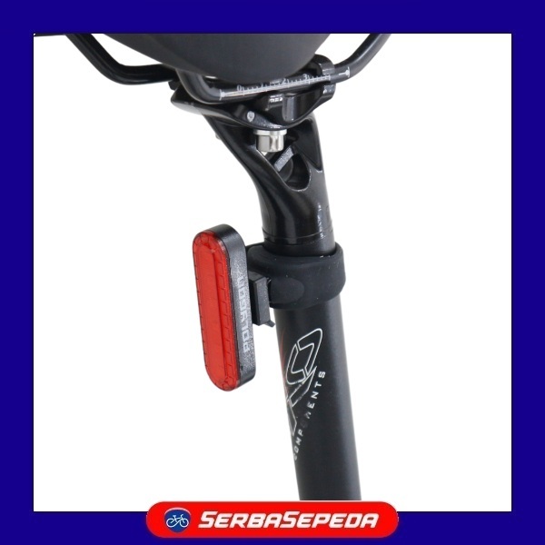 Jual Polygon Lampu Belakang Sepeda (Mounting Seatpost) 15 Lumens 4 Mode ...