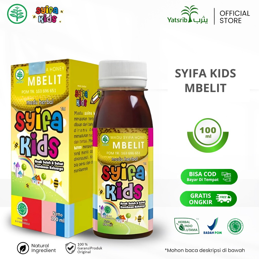 Jual SYIFA KIDS - Madu Syifa Honey Mbelit Membantu Pengobatan Sembelit ...