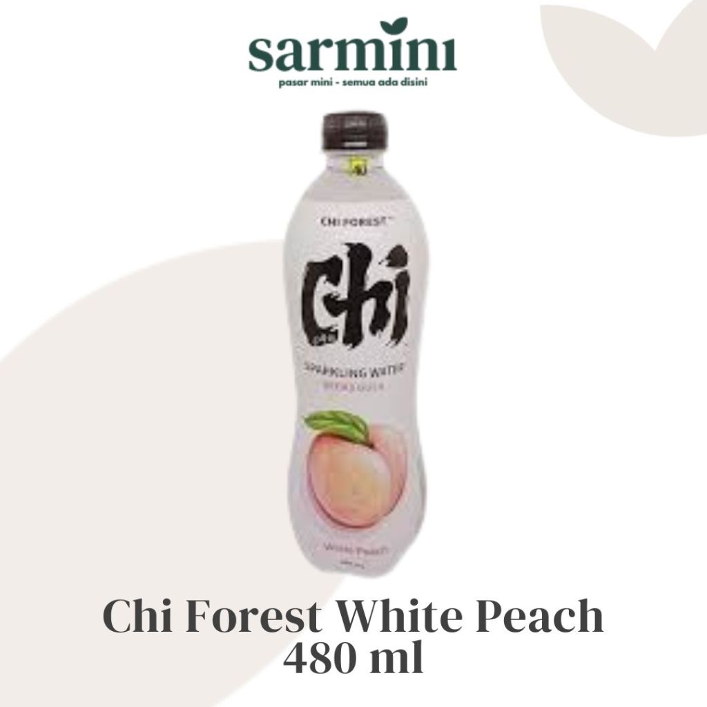 Jual Chi Forest Sparkling Rasa Water Peach 480ml | Shopee Indonesia