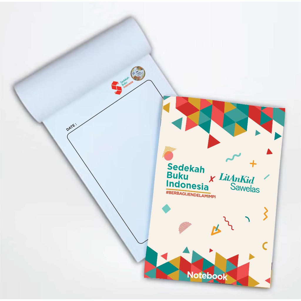 Jual Blocknote Custom Cetak Isi Full Color 20 lembar HVS 75gr | Shopee Indonesia