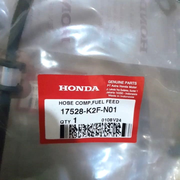 Jual Selang Bensin (Hose Comp, Fuel Feed) Honda Scoopy eSP K2F ORIGINAL ...