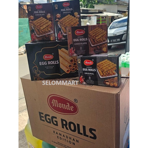Jual MONDE EGG ROLL 1 BOX ISI 4 PACK | Shopee Indonesia