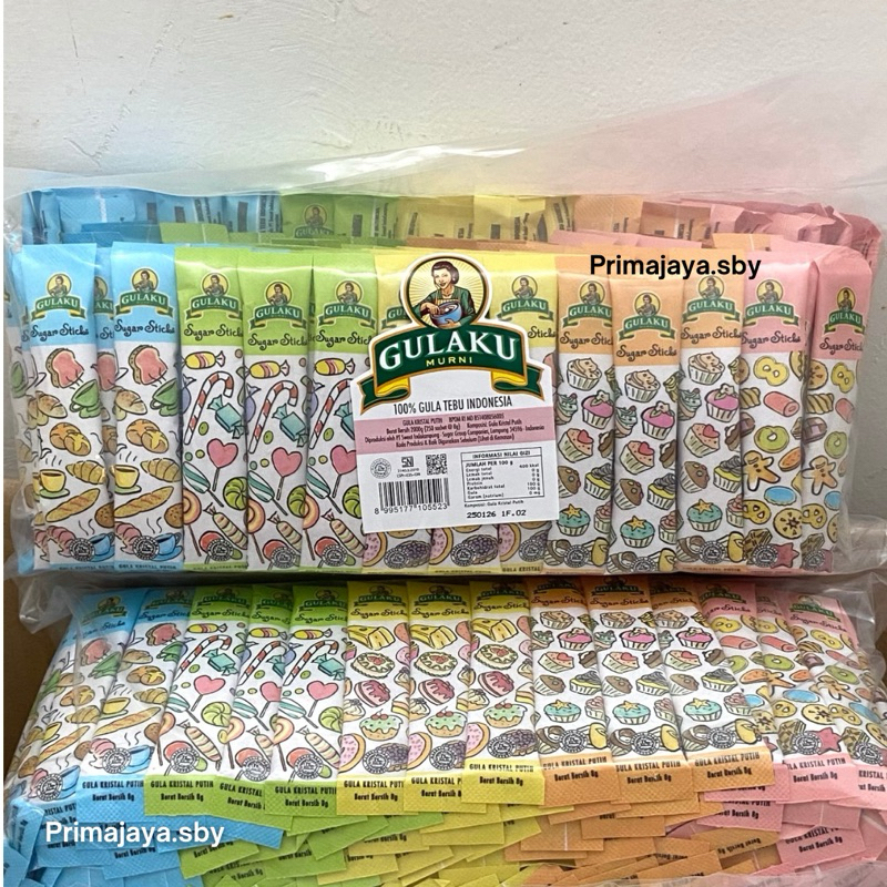 Jual Gulaku Stick 125 biji @8 gram | Shopee Indonesia