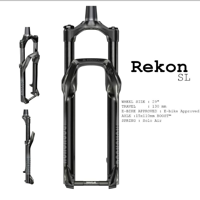 Jual Fork Rockshox Recon SL Solo Air 29 Inch Travel 130mm Boost ...