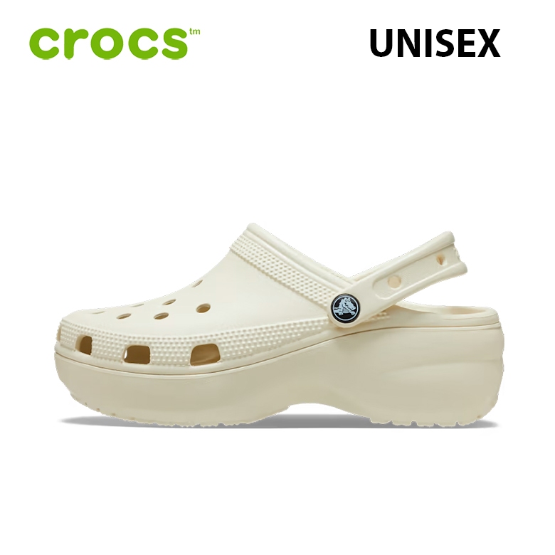 Jual Sandal Crocs Dewasa Platform Clog Bone | Shopee Indonesia