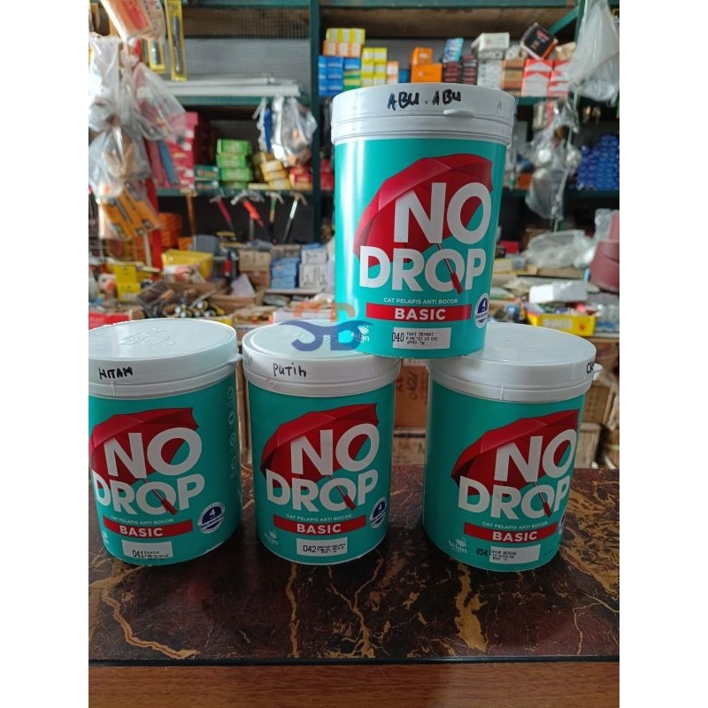 Jual cat pelapis anti bocor NoDrop 1 kg basic ketahanan 4 tahun / no drop basic cat pelapis anti ...