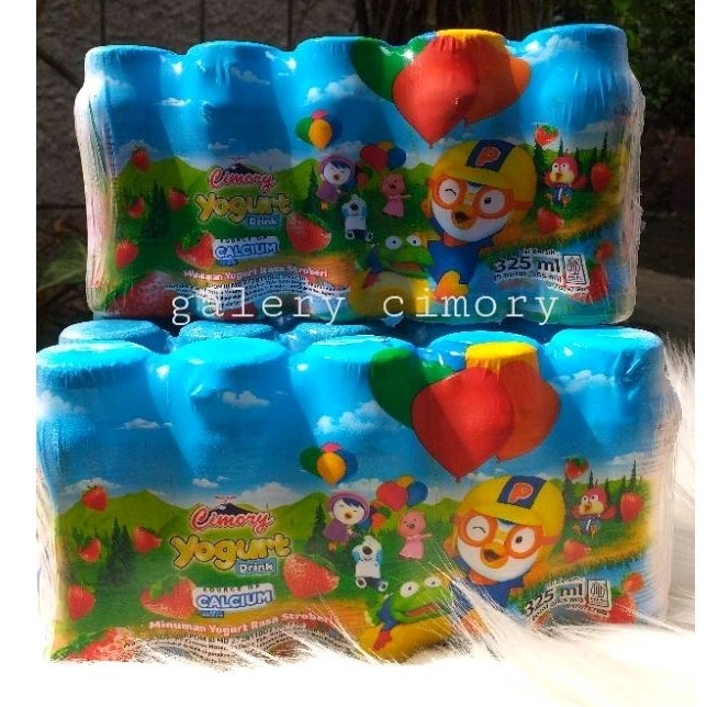 Jual NEW!! cimory mini yogurt blueberry strawberry 5pcs (KEMASAN BARU ...