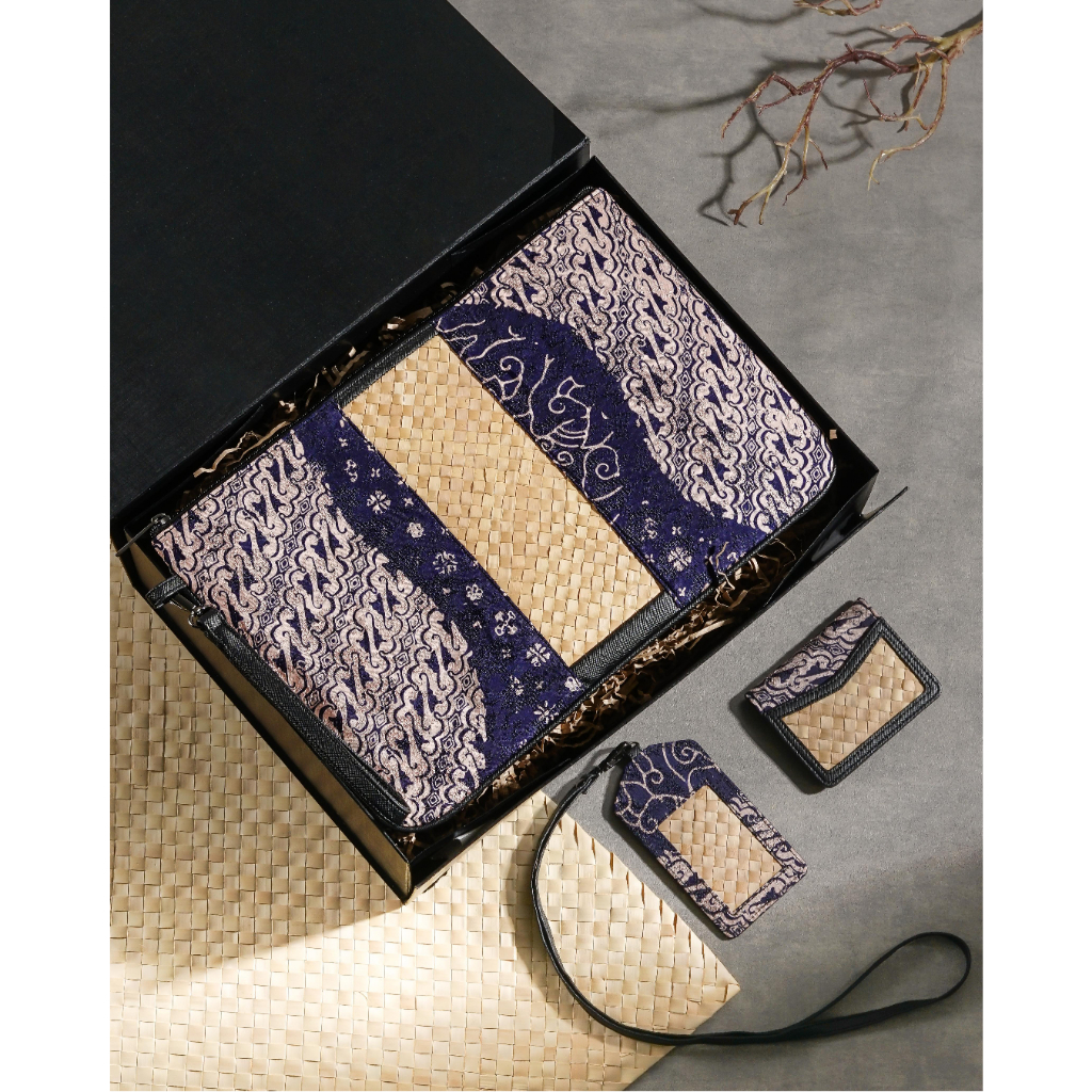 Jual DU ANYAM - Gift Set - Souvenir Anyaman - Laptop Sleeve - Dompet ...
