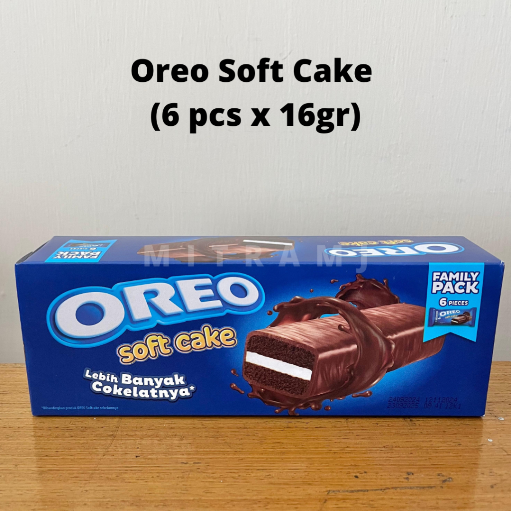 Jual OREO SOFT CAKE (1 PACK = 6 PCS)/BOLU SOFT CAKE/OREO | Shopee Indonesia