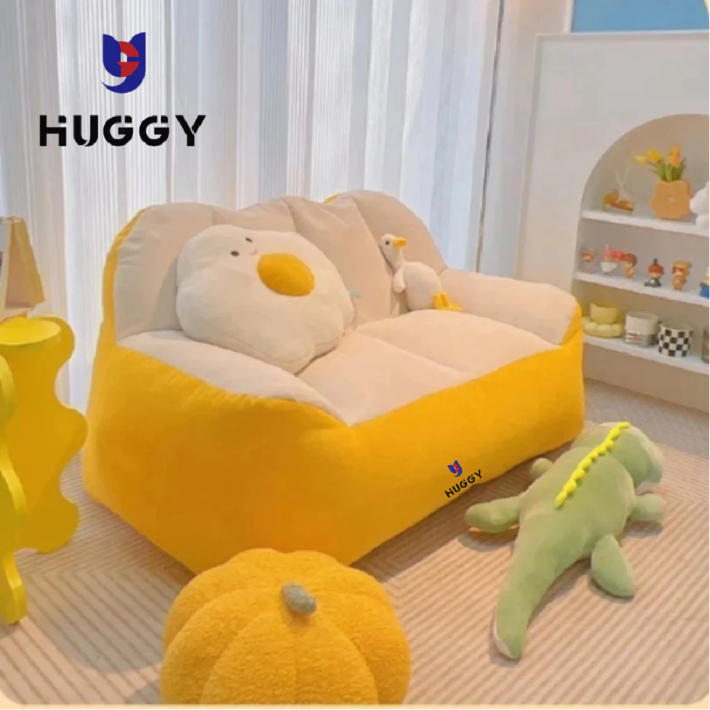 Jual HUGGY Bean bag sofa minimalis aesthetic /bed sofa lipat/sofa malas ...