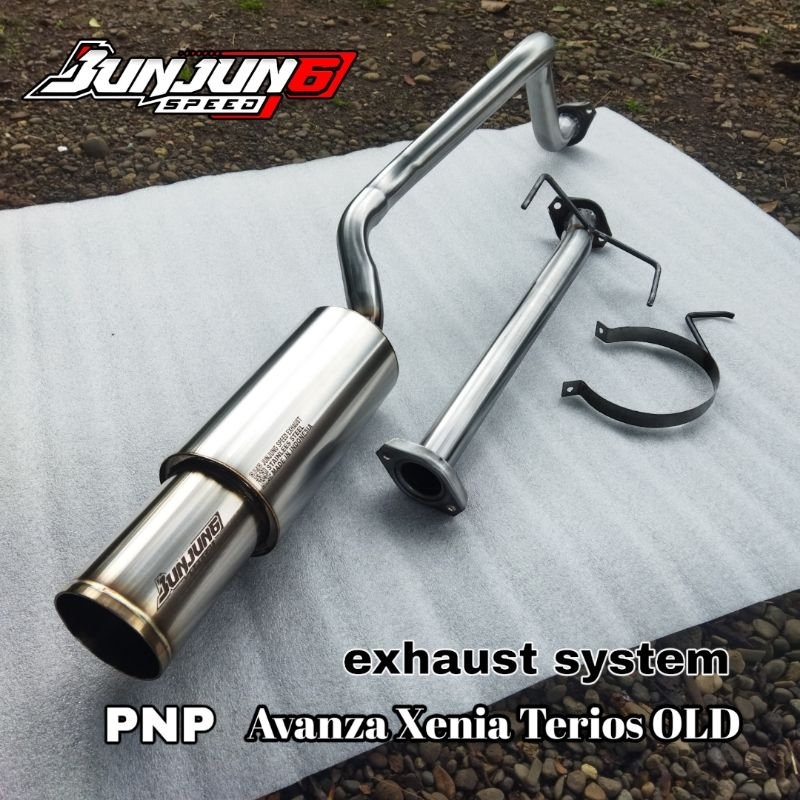 Jual Knalpot pipa bolt on PNP AVANZA/XENIA LAMA/RUSH TERIOS ½ SET ...