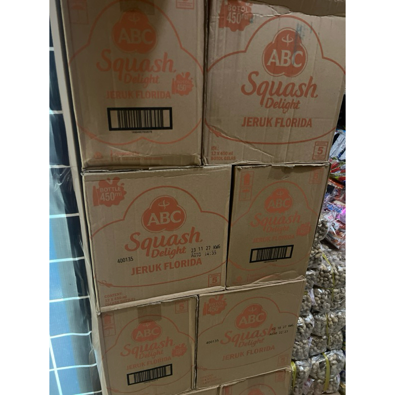 Jual Sirup ABC Squash delight 1 dus isi 12 botol | Shopee Indonesia