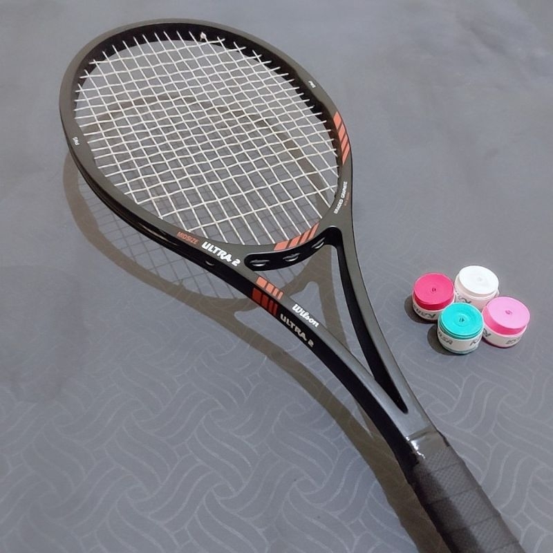 Jual RAKET TENIS ORIGINAL WILSON ULTRA 2 MIDSIZE BEKAS SIAP PAKAII ...