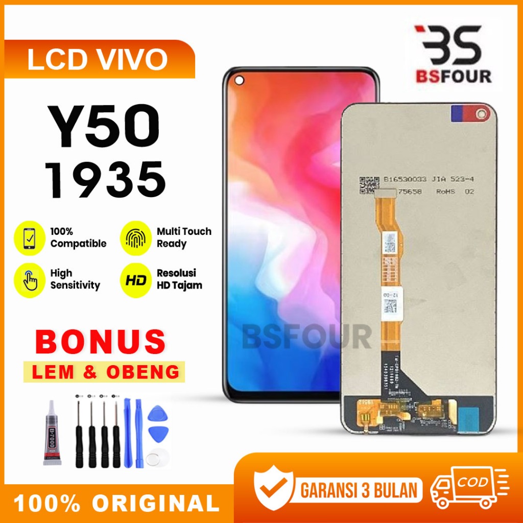 Jual LCD VIVO Y50 / 1935 FULLSET TOUCHSCREEN | Shopee Indonesia