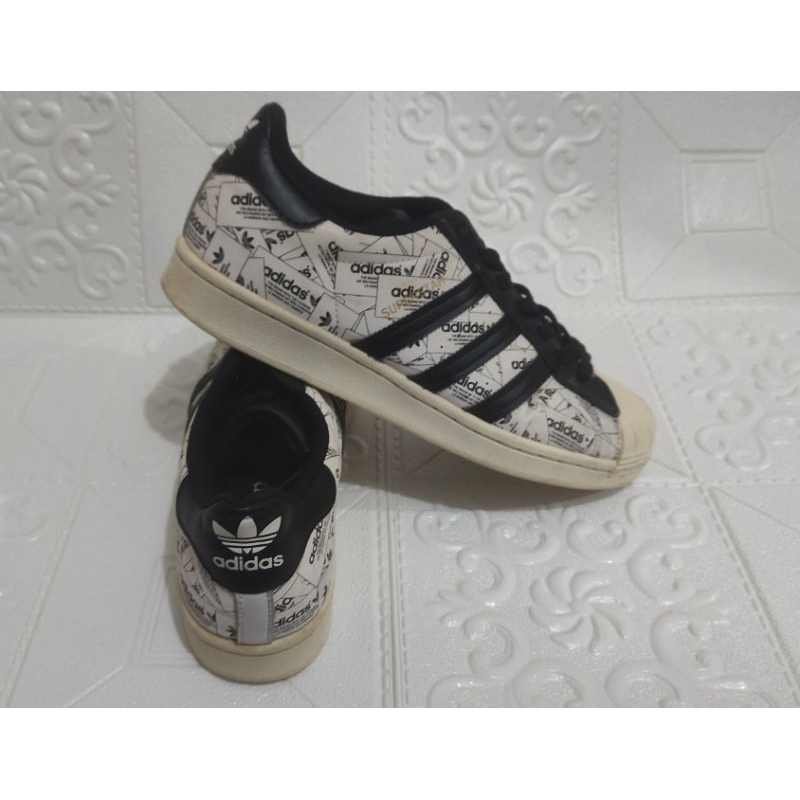 Jual Adidas Superstar Label Collage | Shopee Indonesia