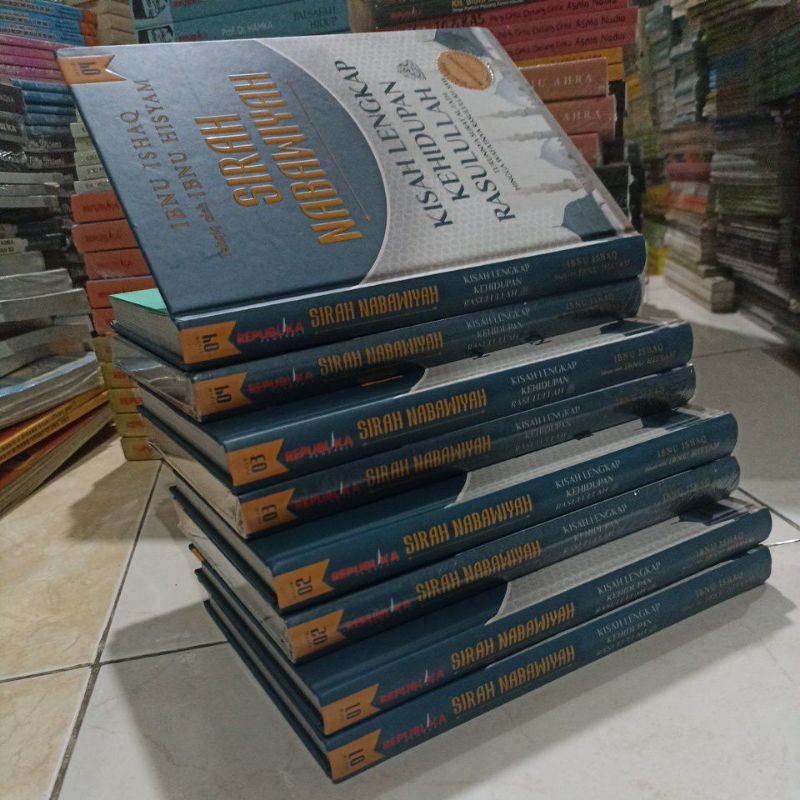 Jual BUKU AGAMA FILSAFAT / BACAAN ISLAMI / 1 PAKET ISI 4 BUKU NONBOX / SIRAH NABAWIYAH JILID 1 2 ...
