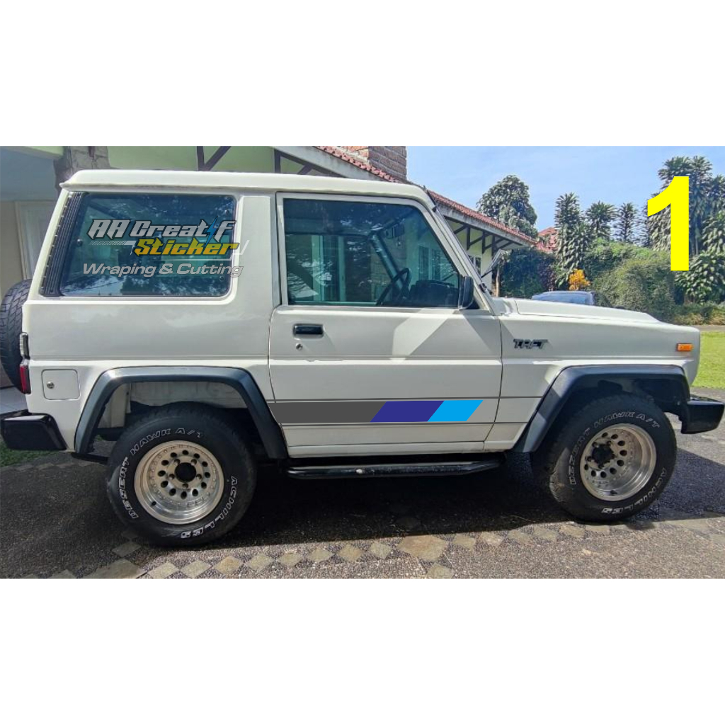 Jual CUTTING STICKER MOBIL daihatsu feroza custom colection vol1 ...
