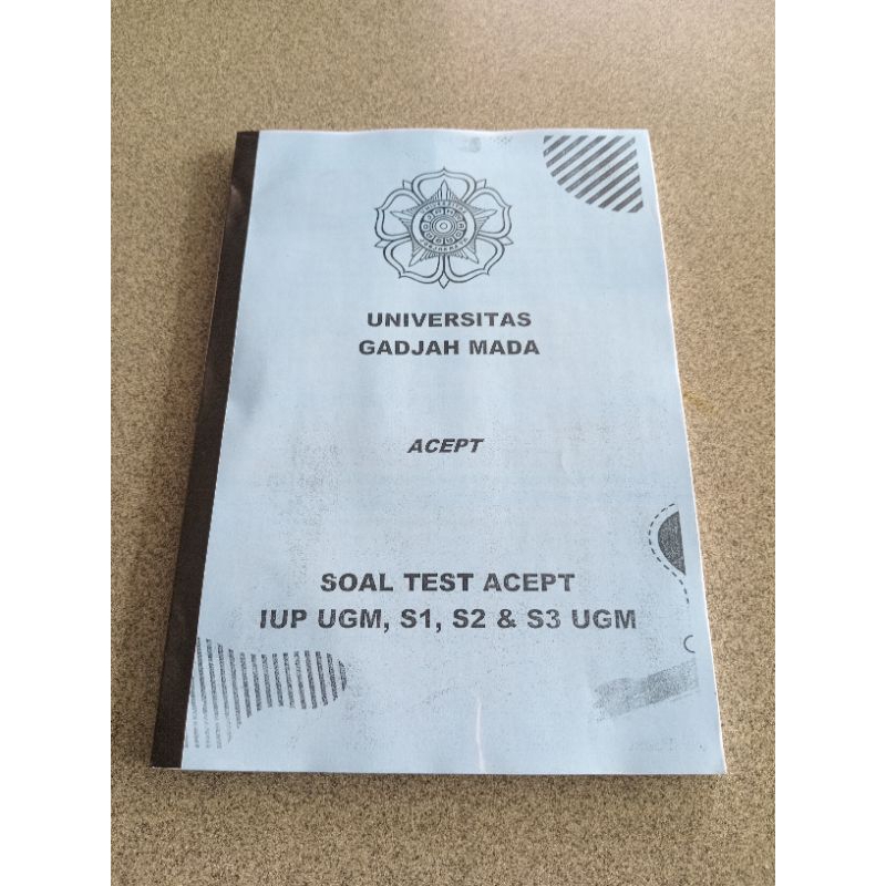 Jual Buku Acept UGM | Shopee Indonesia