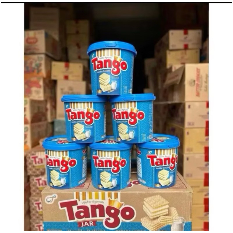Jual Tango Wafer 1 dus isi 6 ember(jar) | Shopee Indonesia