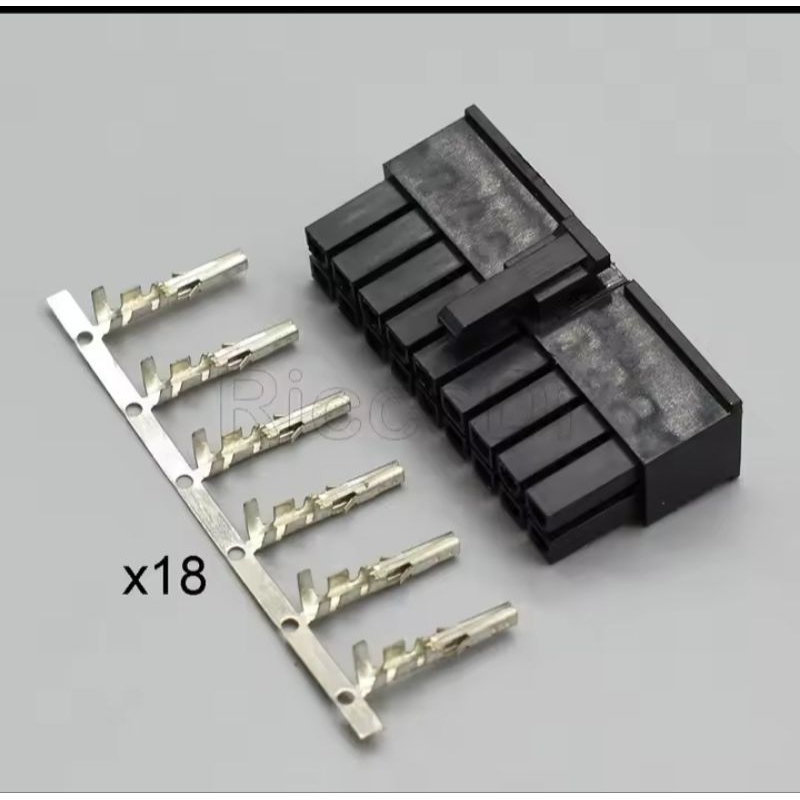 Jual konektor 18 pin 5557+ skun18 pcs untuk psu | Shopee Indonesia