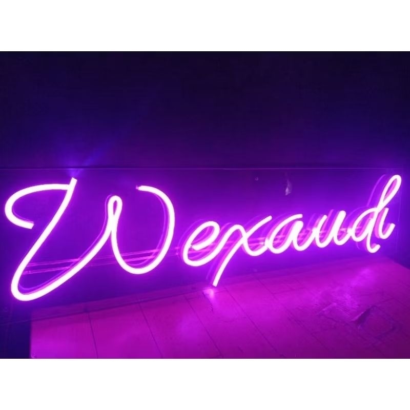 Jual NEON FLEX CUSTOM UKURAN 30 CM FREE DESAIN BANYAK PILIHAN WARNA ...