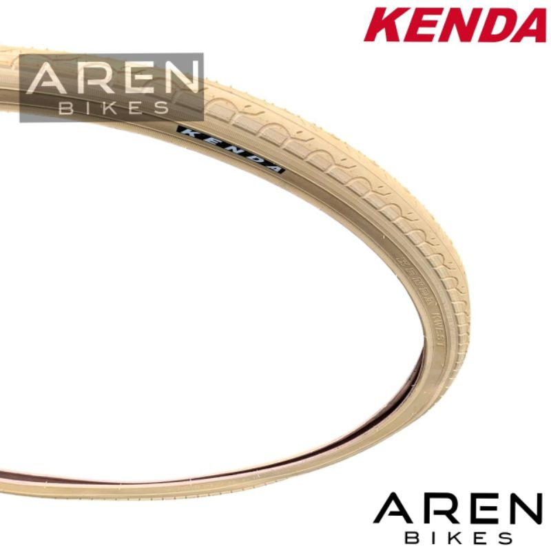 Jual BAN LUAR SEPEDA 700 x 35C KENDA WARNA KREM KWEST K193 700x35C 35 C 700C MTB GRAVEL HYBRID ...