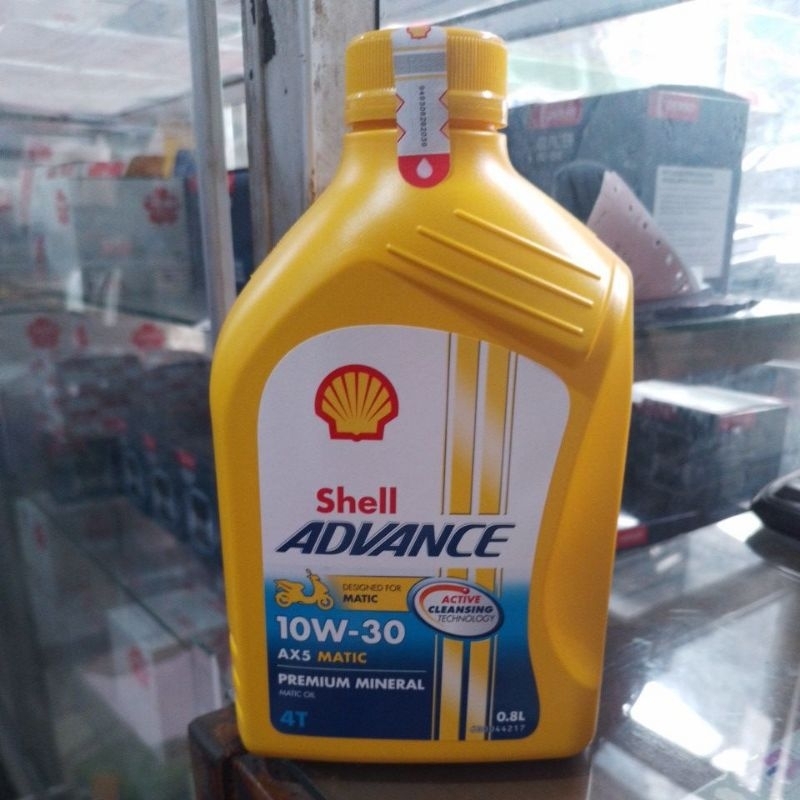 Jual Shell Advance AX5 Scooter sae 10W-30 800ml | Shopee Indonesia