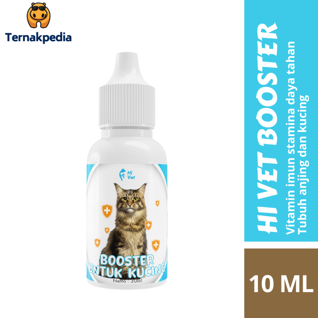 Jual Hi Vet Imune Booster Kucing 10ml - Cat Booster 10 ml ...
