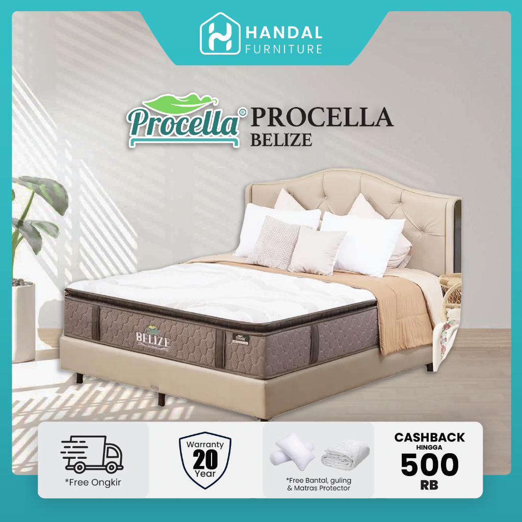 Jual Procella Kasur Springbed Belize All Variant | Shopee Indonesia