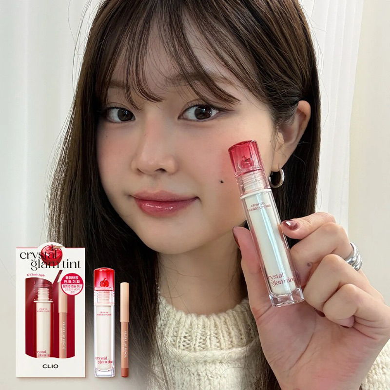 Jual READY CLIO APPLE SERIES | LUXURY KOSHORT CRYSTAL GLAM TINT SET ...