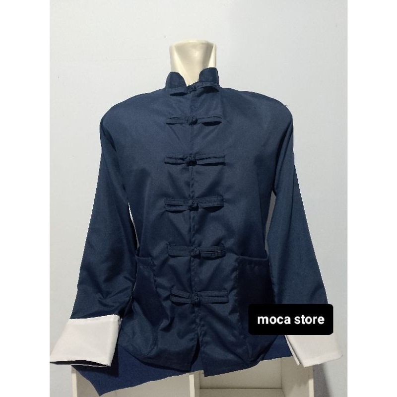 Jual BAJU COWOK CHEONGSAM LENGAN PANJANG SANGAT REKOMENDASI UNTUK PARA ...