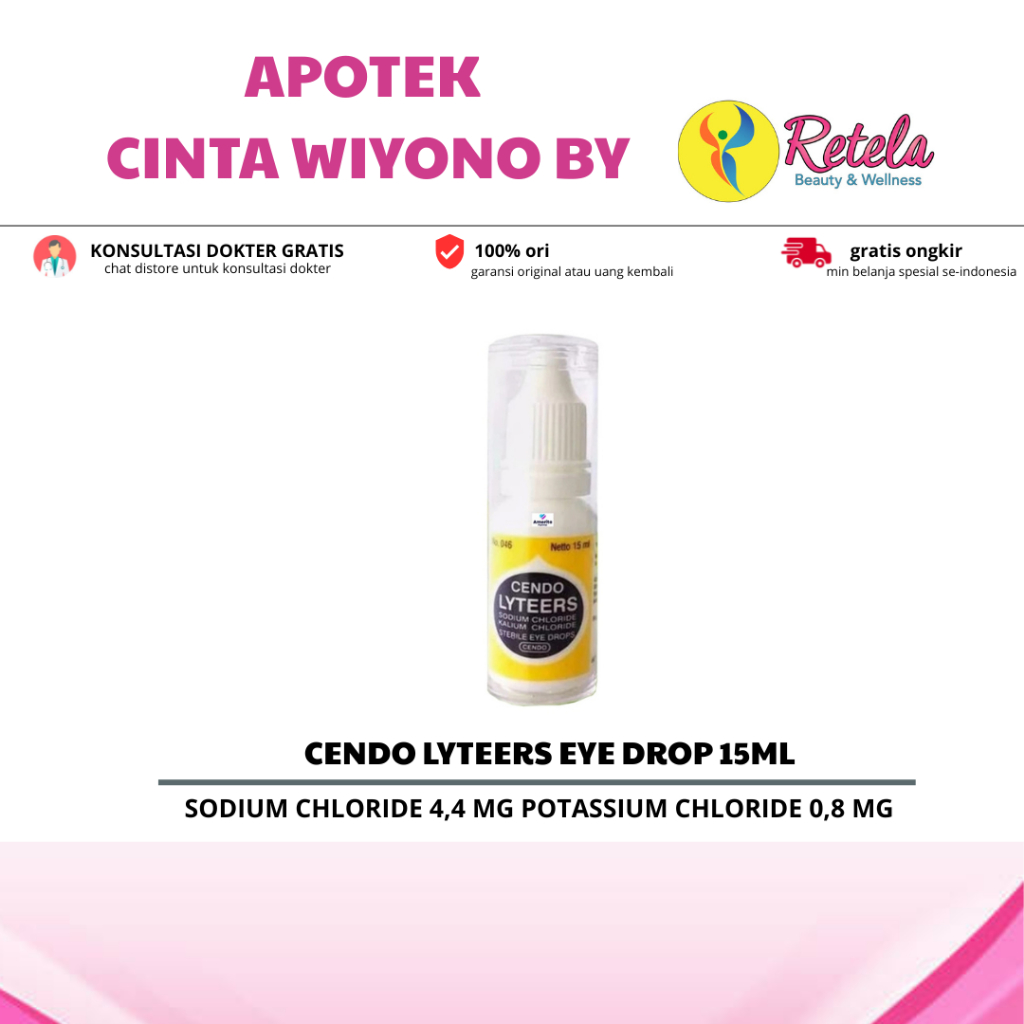 Jual CENDO LYTEERS EYEDROPS 15ML | Shopee Indonesia