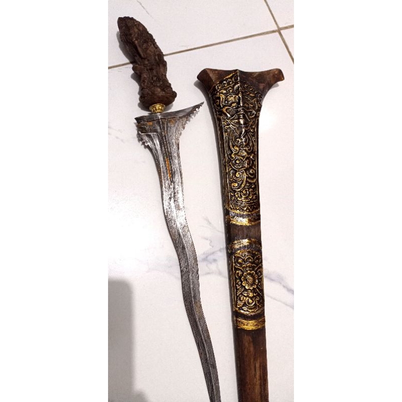 Jual keris Bali pamor kulit semangka | Shopee Indonesia