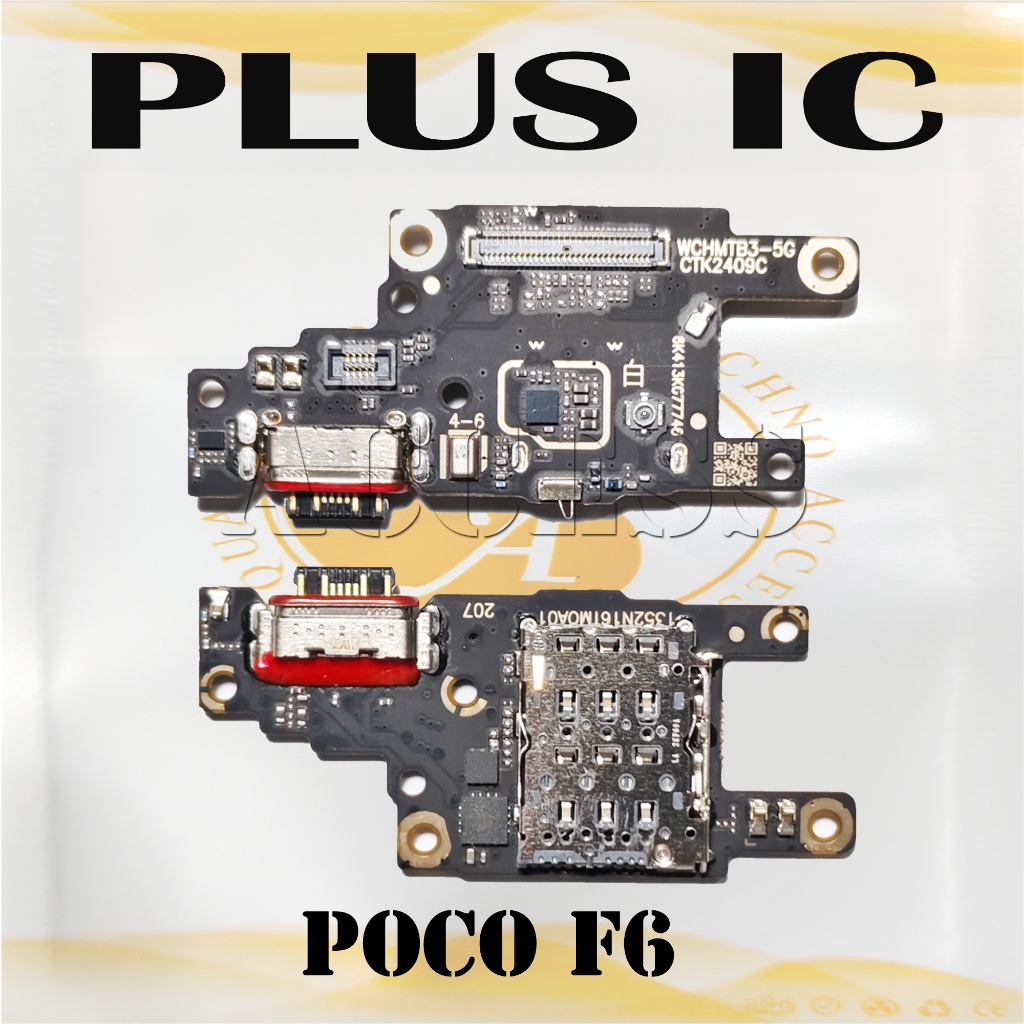 Jual FLEXIBEL PAPAN XIAOMI POCO F6 KONEKTOR CAS CHARGER IC MIC | Shopee ...