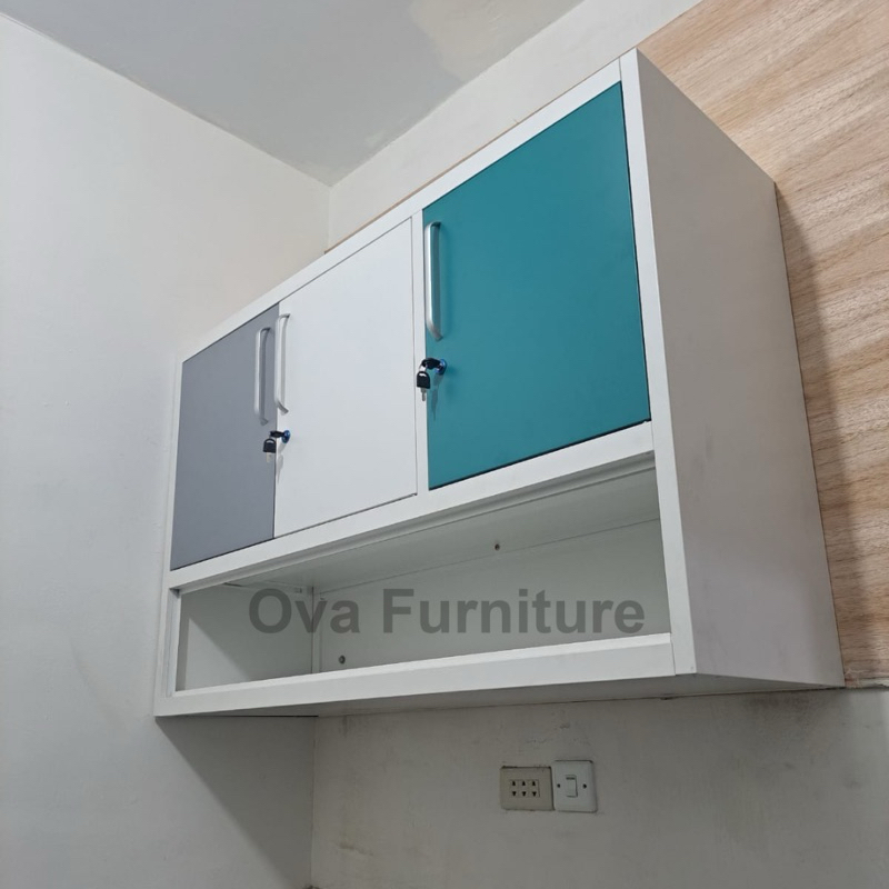 Jual Lemari Dapur Gantung Besi – Rak Gantung Dapur Pintu Sliding ...