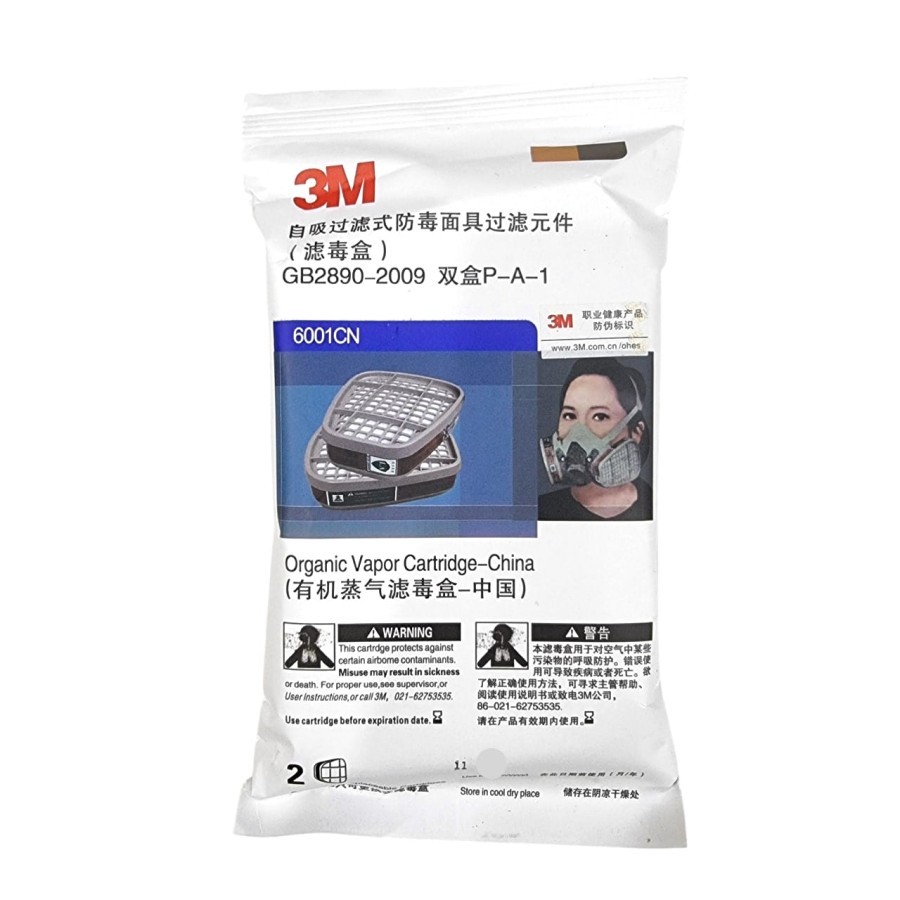 Jual 3M 6001 CN Organic Cartridge 6200 7502 6800 | Shopee Indonesia