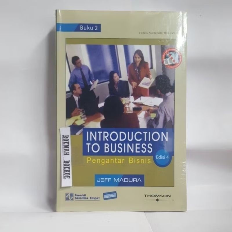 Jual BUKU INTRODUCTION TO BUSINESS ( PENGANTAR BISNIS ) EDISI 4 BUKU 2 | JEFF MADURA | Shopee ...