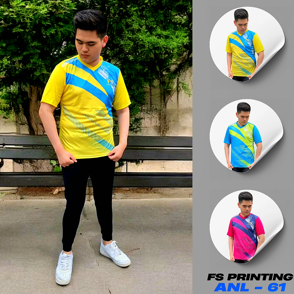 Jual Frasser Kaos Olahraga Jersey Dry Fit Bulutangkis Tenis Pingpong Running Lari Pria Wanita ...
