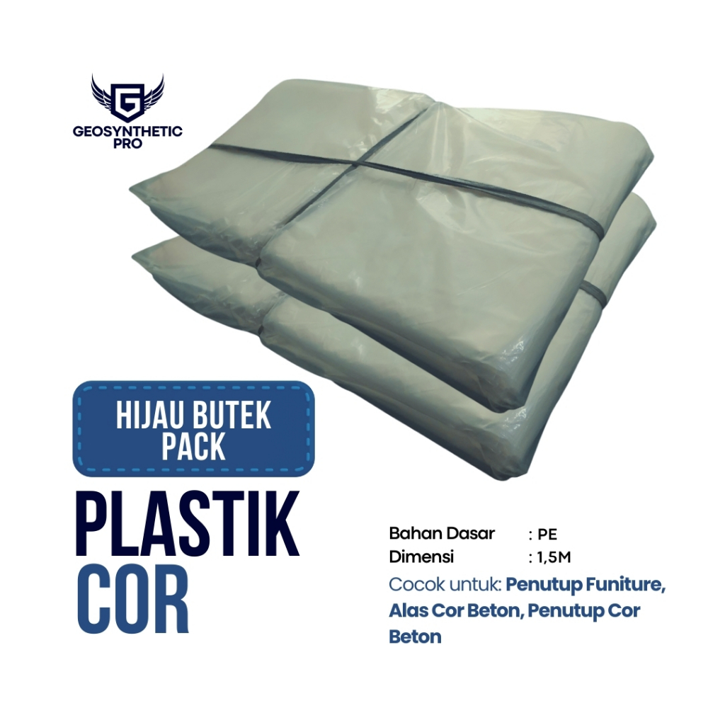 Jual Plastik Cor Hijau Butek | plastik cor PE | Shopee Indonesia