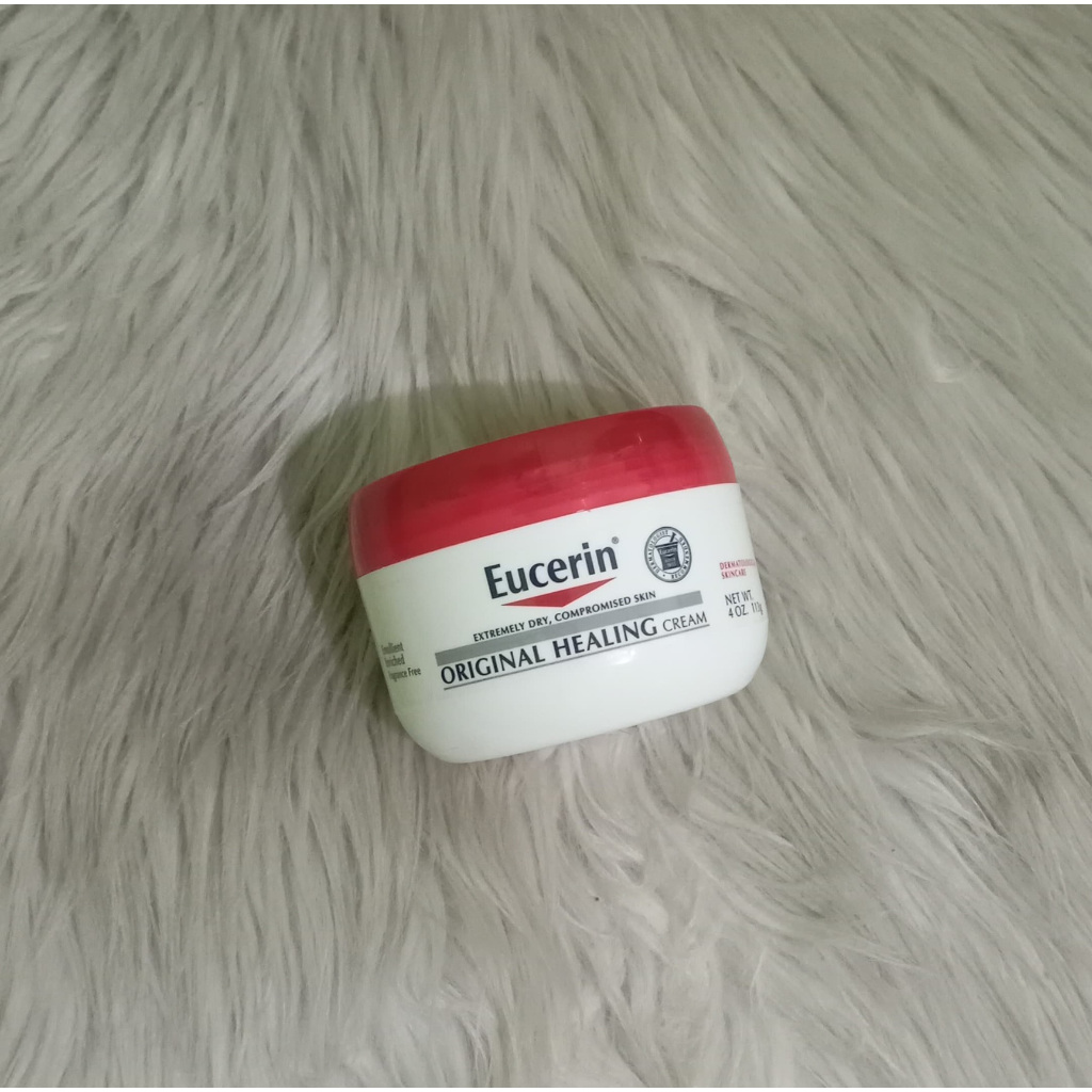 Jual Eucerin Original Healing Rich Feel Creme 4 oz - 113 gr | Shopee ...
