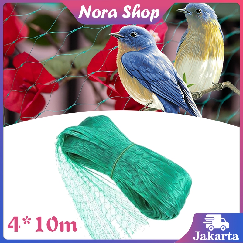 Jual Jaring Burung Emprit 4x10m Jaring Padi Sawah Jaring Anti Burung Jaring Tanaman Multifungsi ...