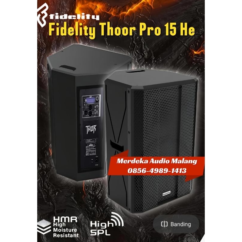 Jual SPEAKER FIDELITY THOR PRO 15 HE | Shopee Indonesia