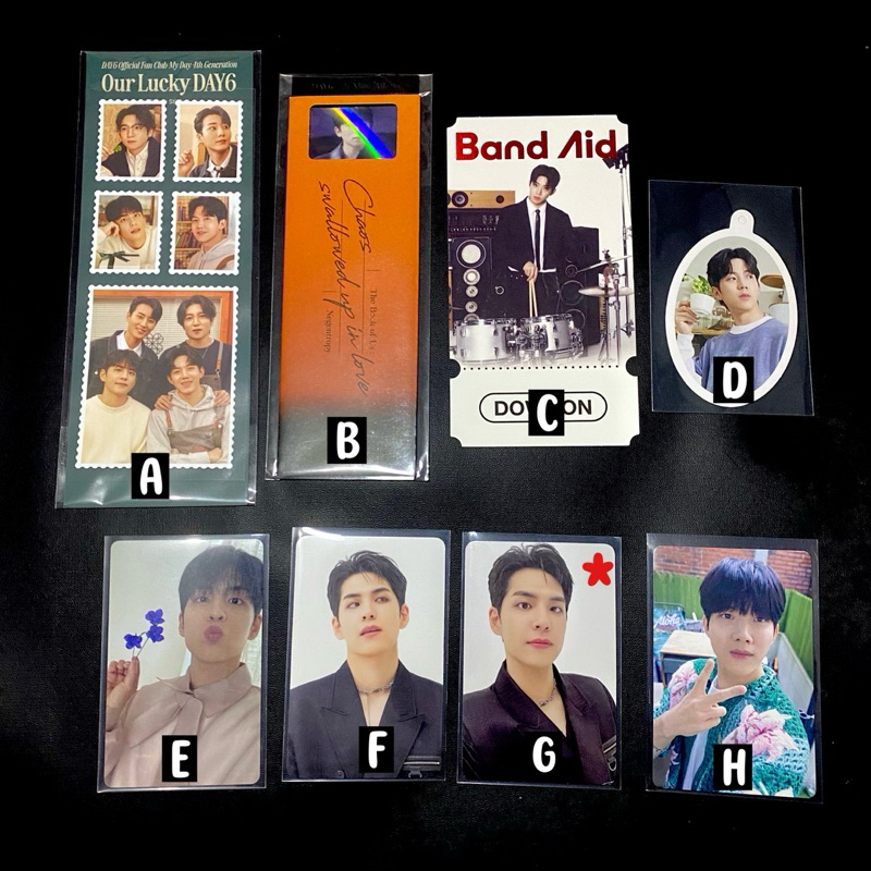 Jual PC Photocard Day6 Dowoon Wonpil Youngk Sungjin Right Through Me ...