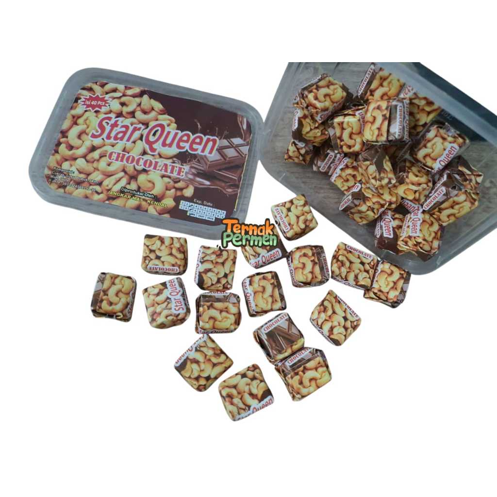Jual STAR QUEEN COKLAT ISI 40 PCS | Shopee Indonesia