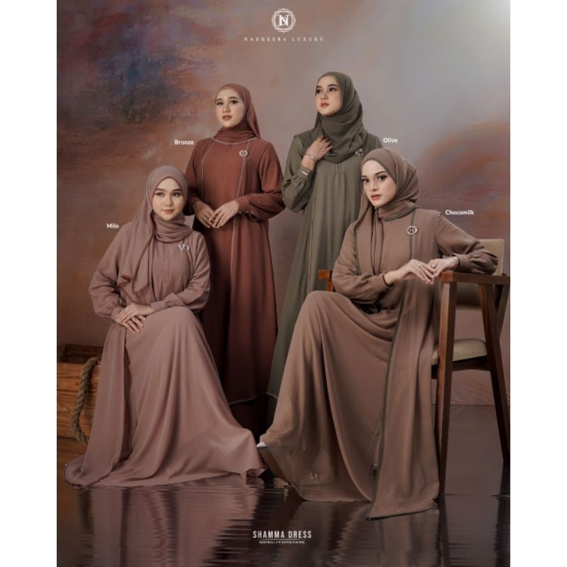 Jual 《COD》 SHAMMA DRESS by Nadheera Luxury | Shopee Indonesia