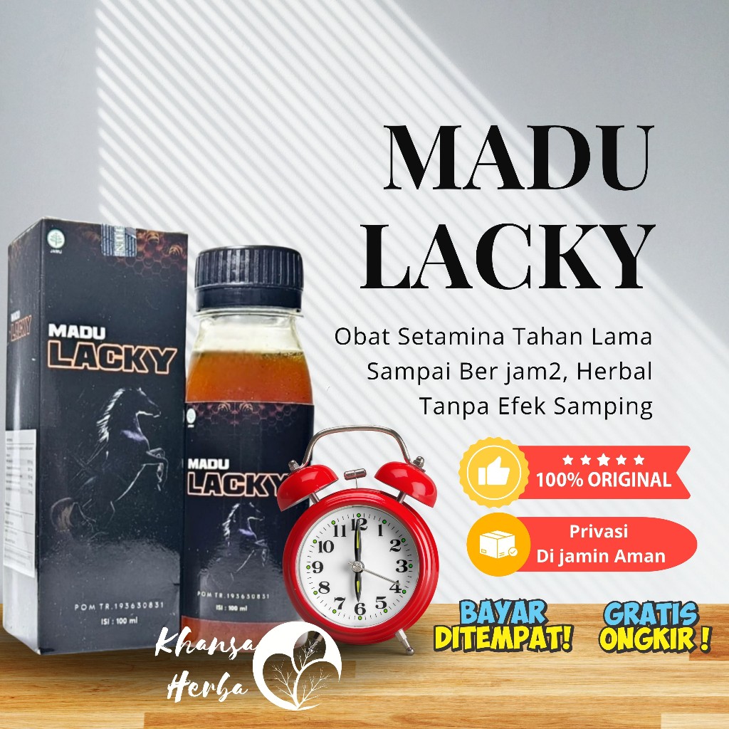 Jual madu kuat pria tahan lama original 100% Madu Lacky Original Bpom ...